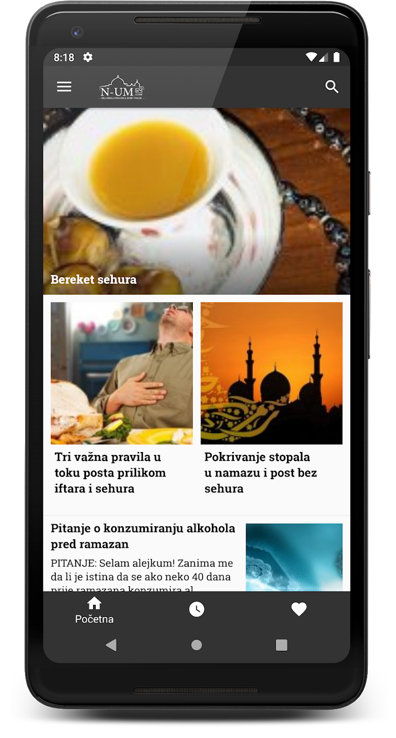 Islamske Android aplikacije - N-UM.com